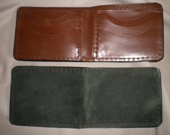 Green Suede Wallet - Etsy