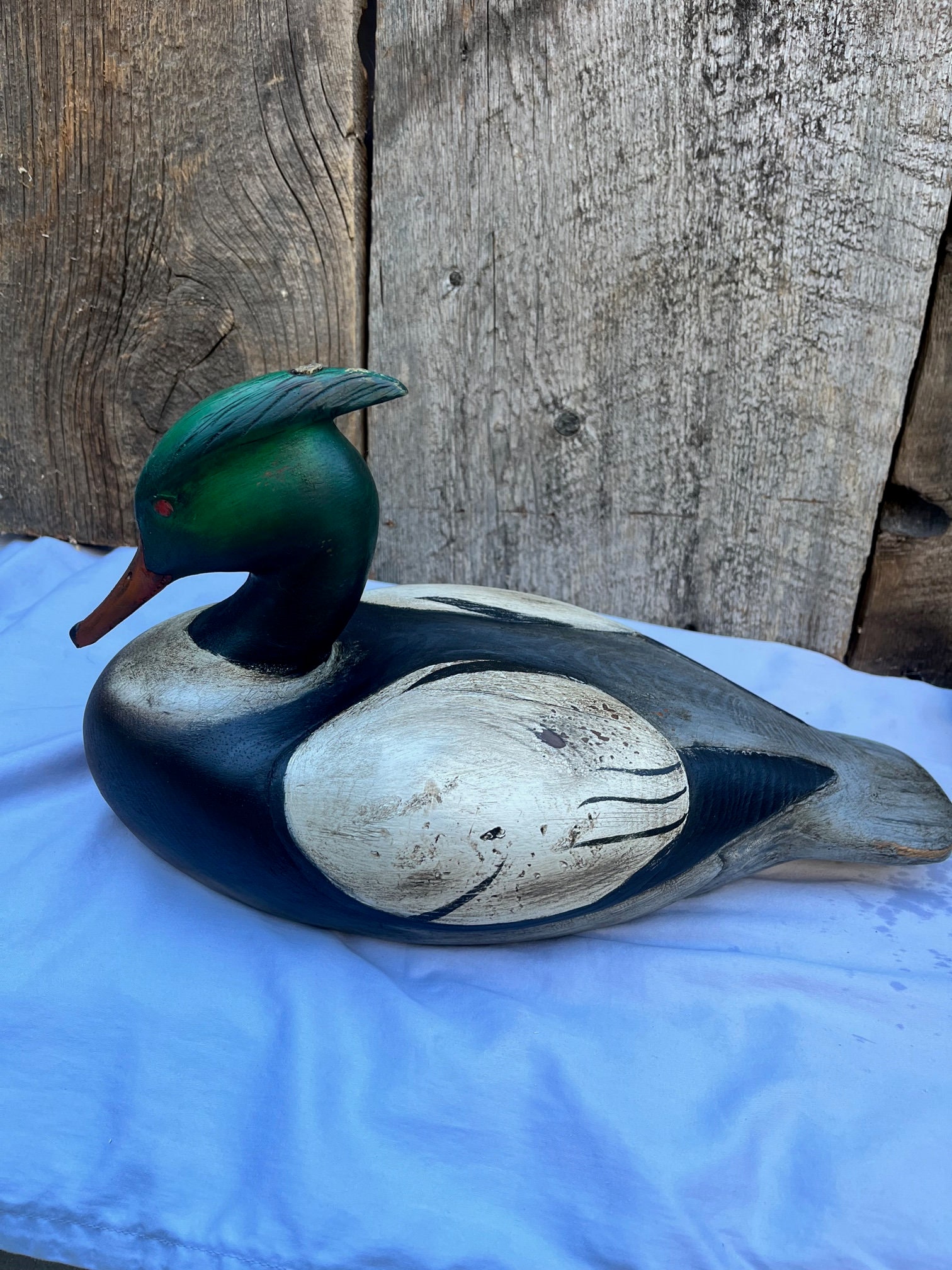 Vintage Red Breasted Merganser Pair - Etsy