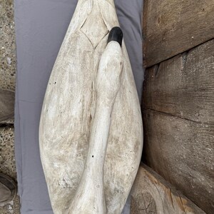 Hand Carved Swan - Etsy