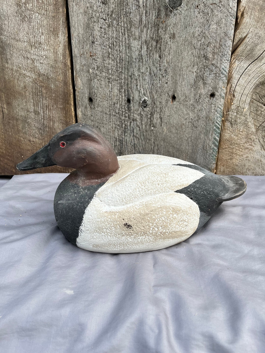 Vintage Canvasback Decoy - Etsy
