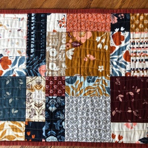 Quilted Folklore Long Table Runner - Etsy