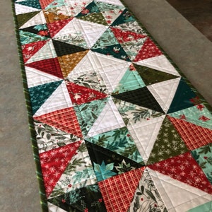 Quilted Cheer and Merriment Table Runner - Etsy