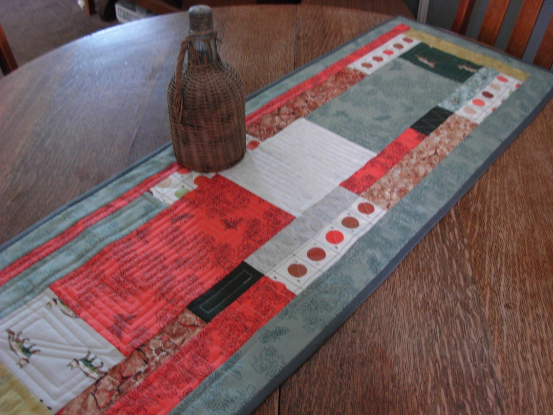 Alpine Quilted Table Runner - Etsy