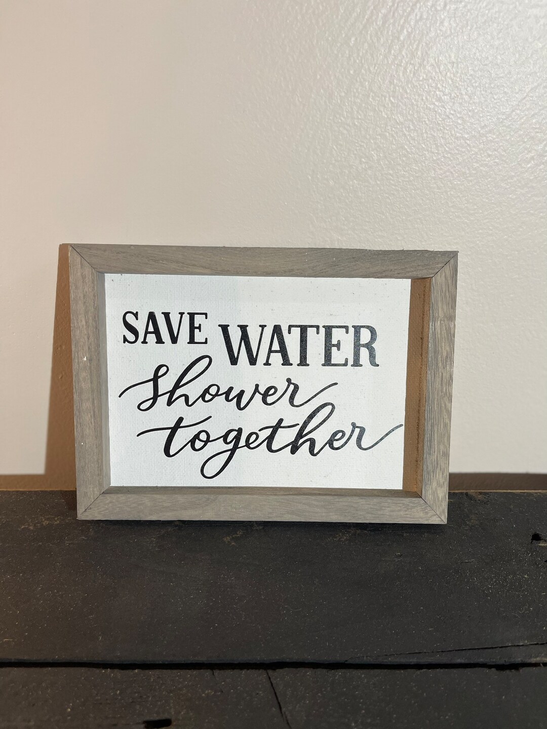 Farmhouse Bathroom Sign - Etsy