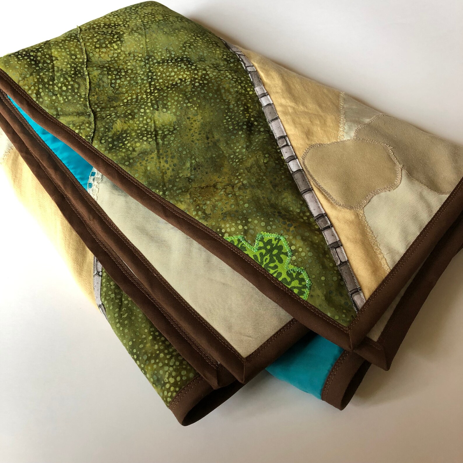 Beach Theme Child Play Mat or Baby Tummy Time Mat Made From Eco ...