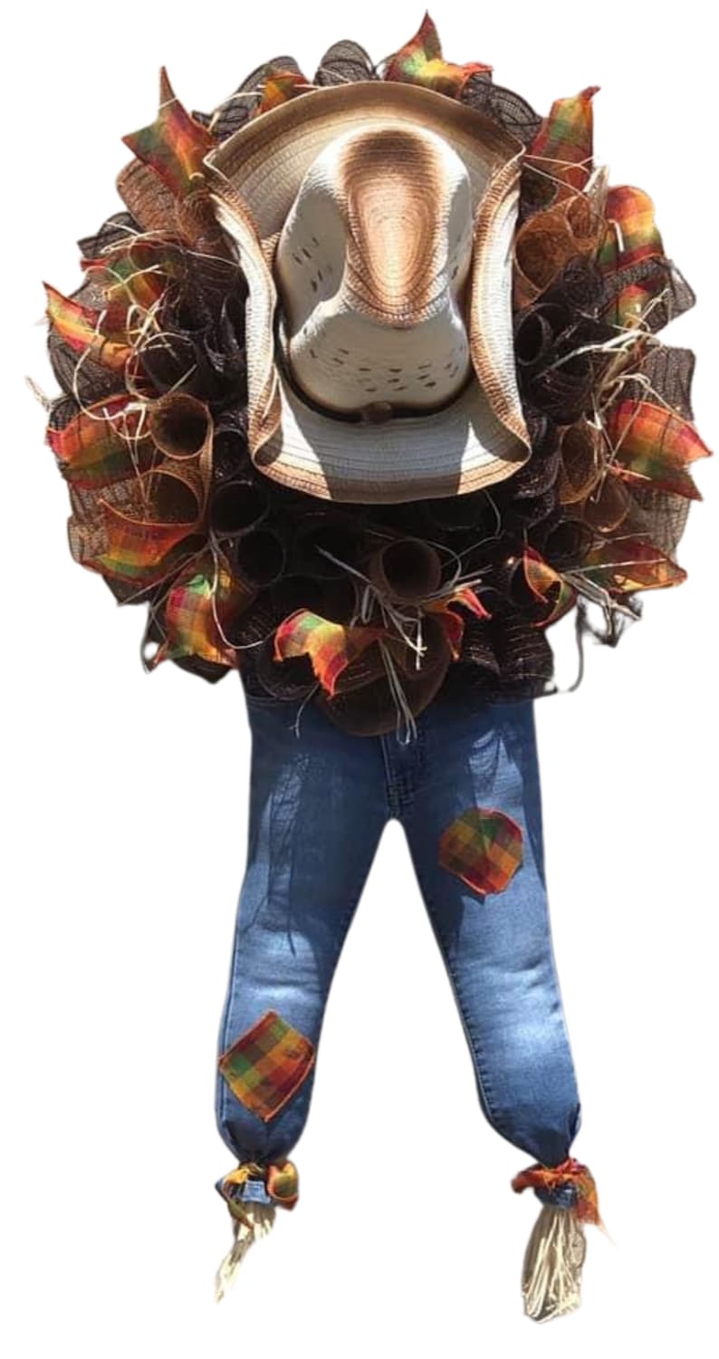 Fall Cowboy Scarecrow - Etsy