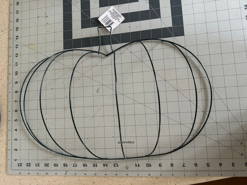 3D Pumpkin Wire Work Form, Wire Work Base. - Etsy