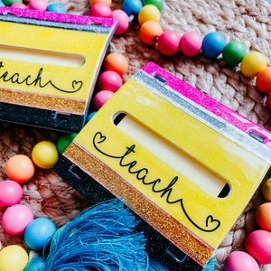 Teacher Appreciation Gift for Her| Teacher Pencil Eraser|sticky Note ...