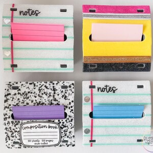 Personalized Teacher Sticky Note Dispenser: Pencil or Composition Book ...