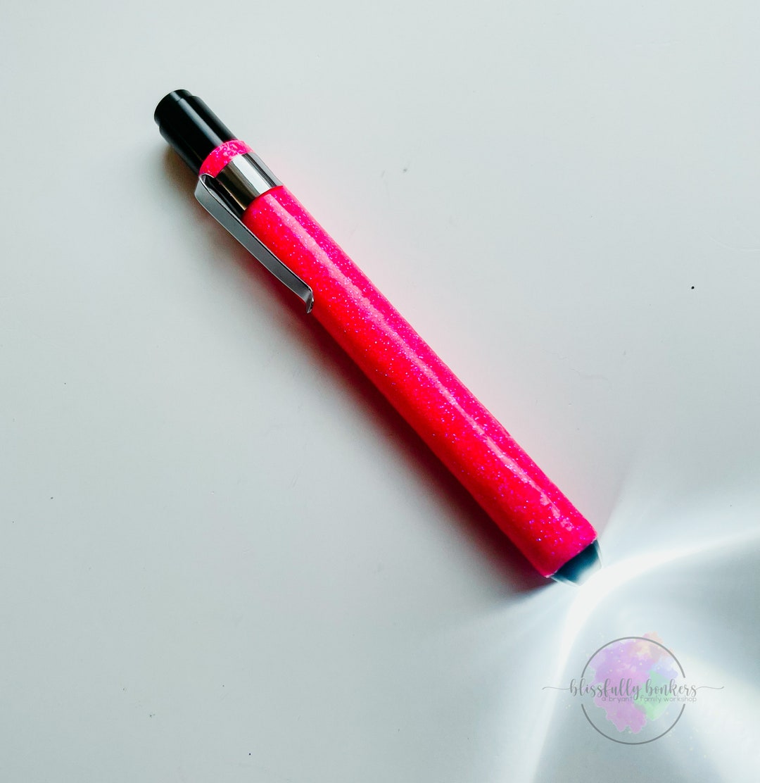 Personalized Glitter Medical Light Pen: Custom Nurse Doctor EMT Gift - Etsy
