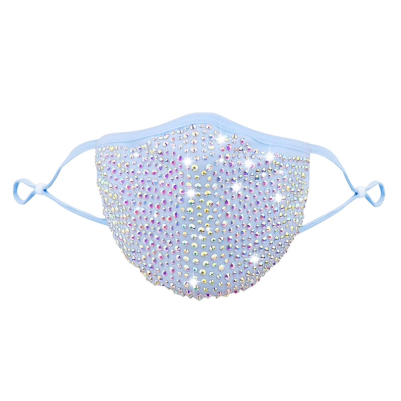 NEW BLING Face Masks Rhinestone Face Masks by Yaodesigns | Etsy