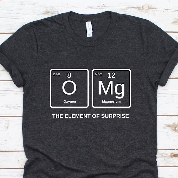 The Elements of Surprise Shirt - Etsy