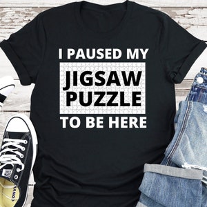 Jigsaw Puzzle T-shirt, Jig Saw Puzzle Shirt, Puzzle Gift, Jigsaw Puzzle ...