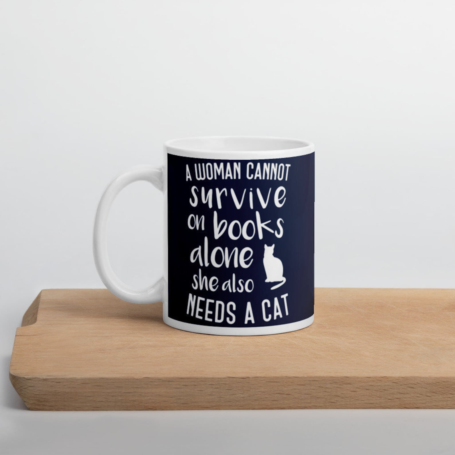 Cats and Books Mug Gift for Cat Lover Gift for Book Lover A - Etsy