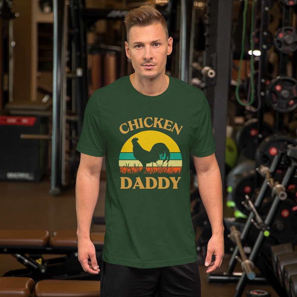 CHICKEN DADDY SHIRT Men's Chicken Shirt Shirt for - Etsy