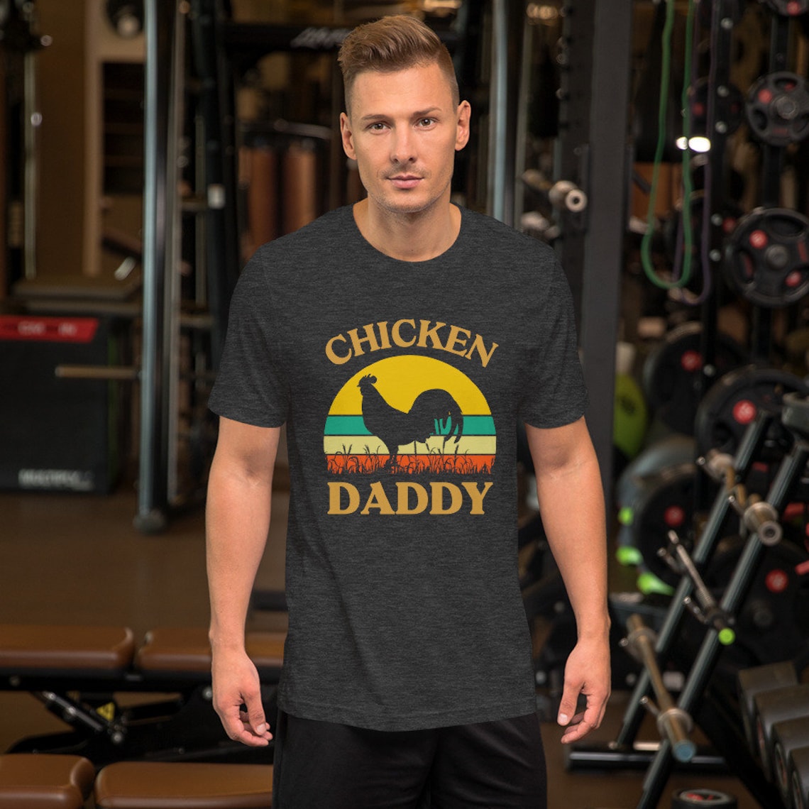 CHICKEN DADDY SHIRT Men's Chicken Shirt Shirt for - Etsy