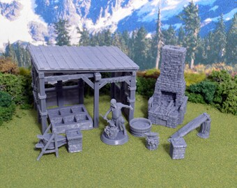 Blacksmith Workshop Tools Hero's Hoard DND - Etsy