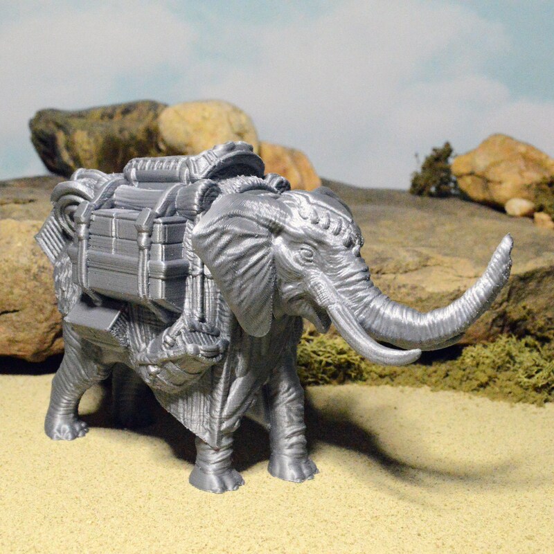 War Elephant - Etsy