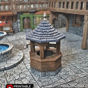 Miniature Water Well 15mm 28mm for D&D Terrain Dnd Pathfinder - Etsy