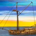 Miniature Sloop 28mm for D&D Ships, Dnd Pathfinder Pirate Boat, Blood ...