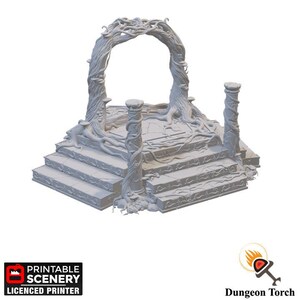 Elven Portal 15mm 28mm 32mm for D&D Terrain Dnd Pathfinder - Etsy