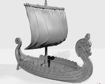 28mm Viking Ship - Etsy