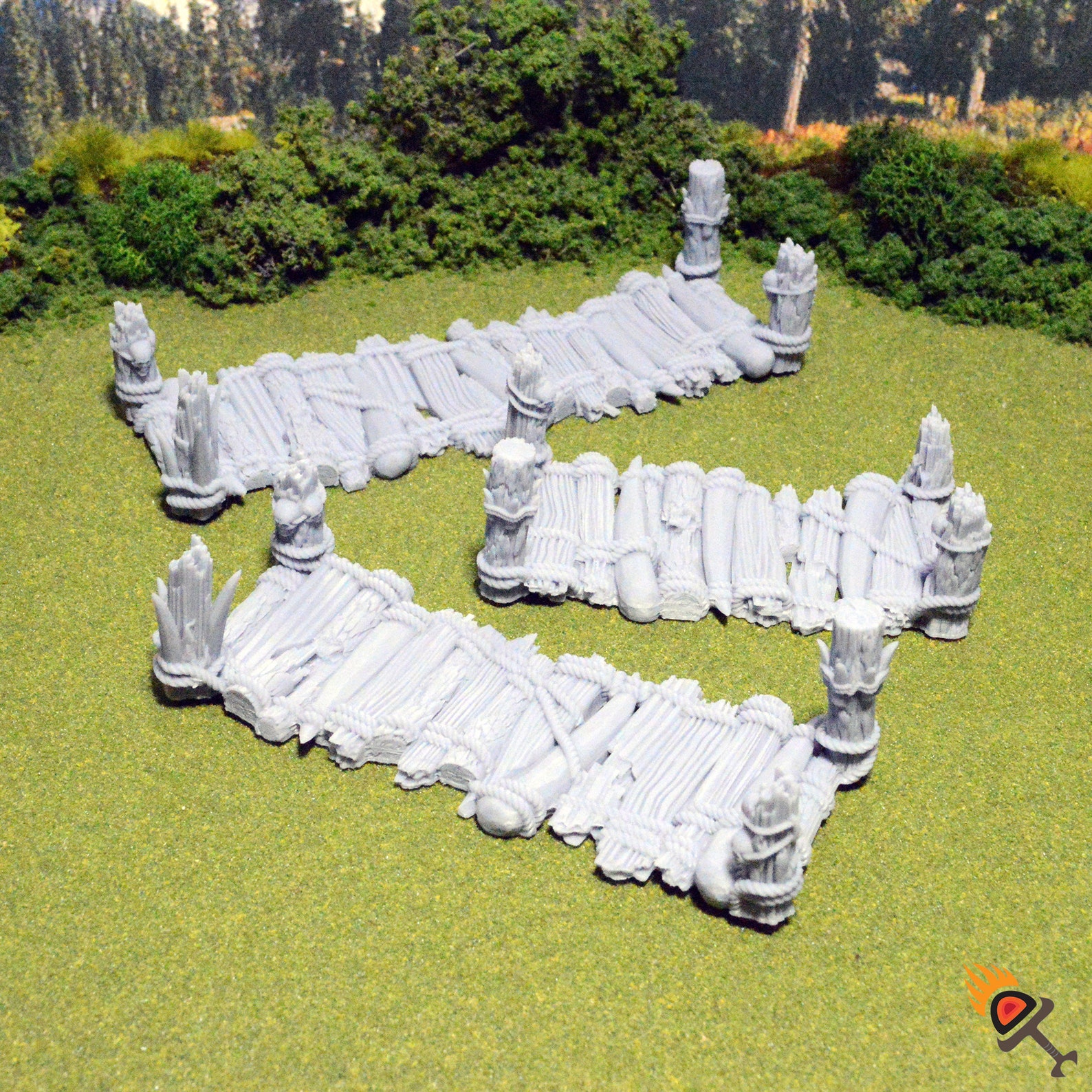 Rickety Bridges 15mm 28mm 32mm for D&D Terrain Dnd Pathfinder - Etsy