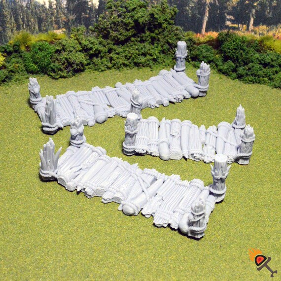 Rickety Bridges 15mm 28mm 32mm for D&D Terrain Dnd Pathfinder - Etsy