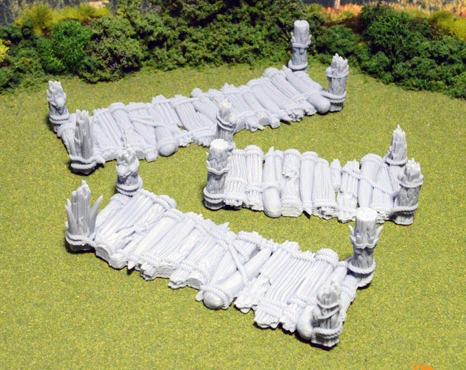 Rickety Bridges 15mm 28mm 32mm for D&D Terrain, Dnd Pathfinder ...