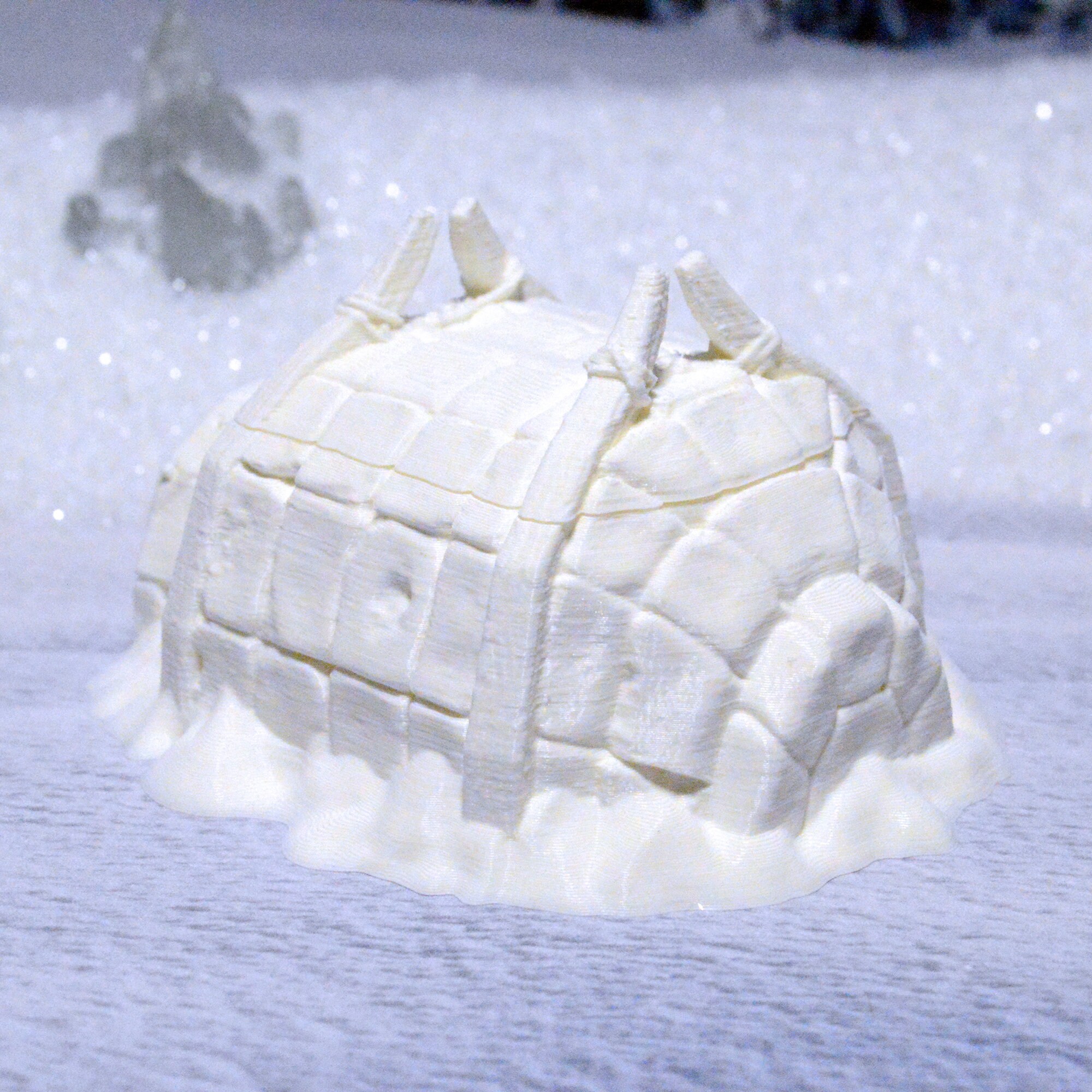 Miniature Igloo 15mm 28mm 32mm for D&D Icewind Dale Terrain - Etsy
