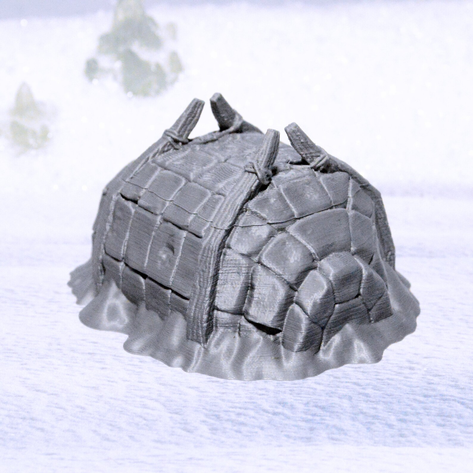 Miniature Igloo 15mm 28mm 32mm for D&D Icewind Dale Terrain - Etsy