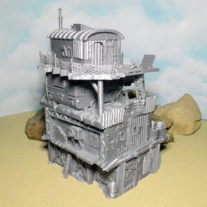 Slum Stacks 20mm 28mm 32mm for Gaslands Terrain, Fallout Post ...