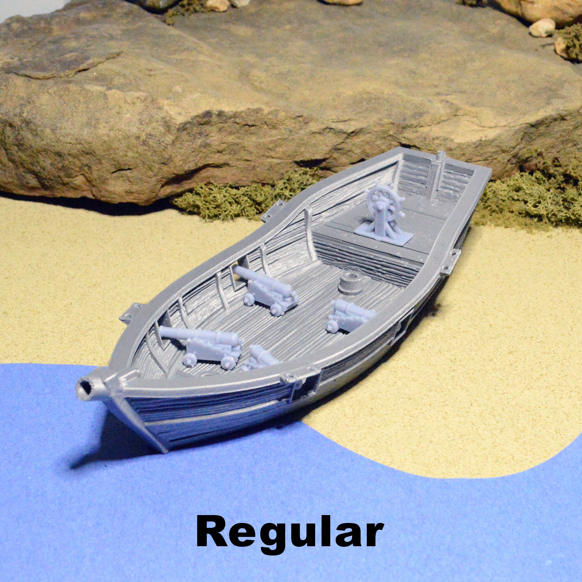 Miniature Skiff 28mm for D&D Ship Dnd Pathfinder Fantasy - Etsy UK