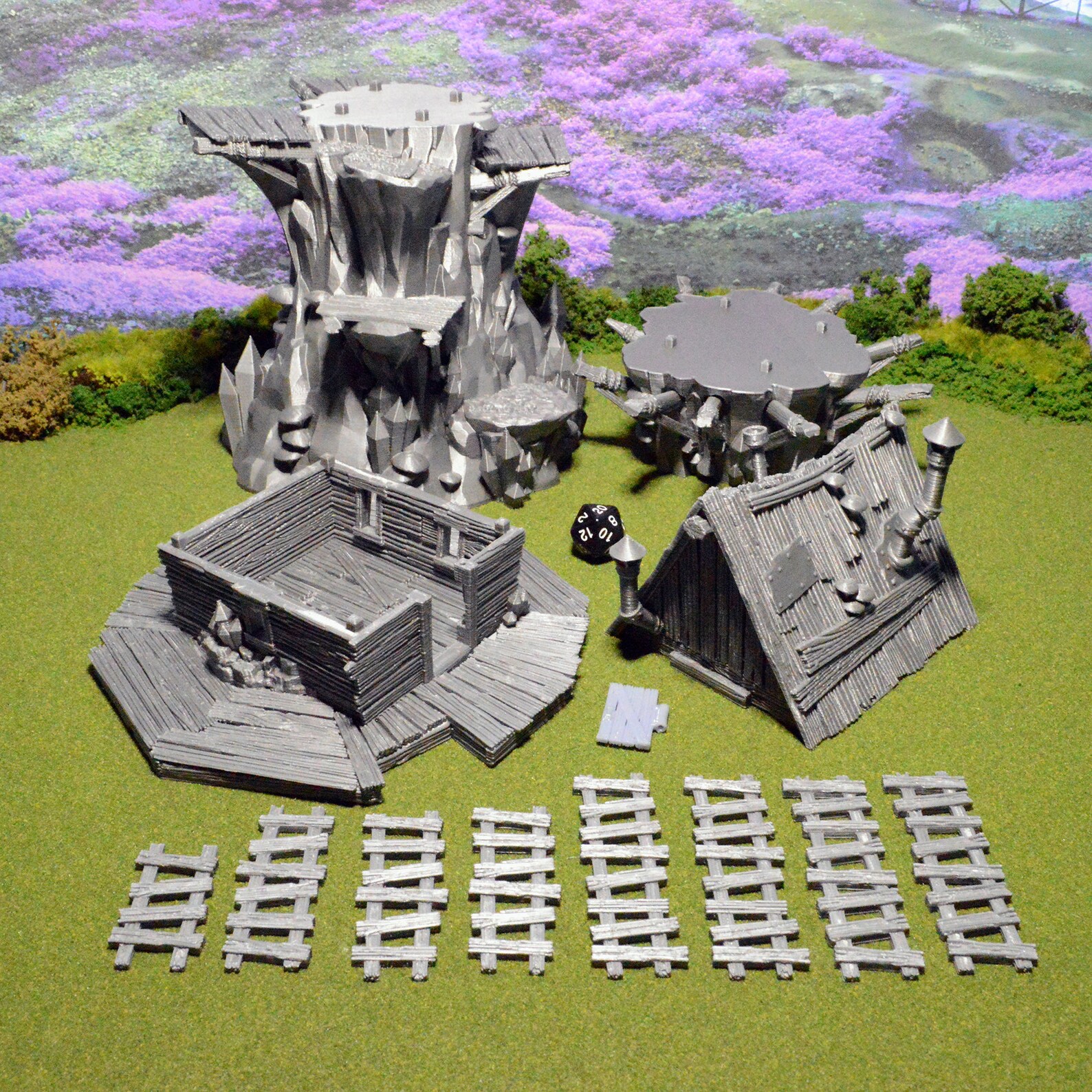 Shanty Tower 28mm for D&D Terrain Dnd Pathfinder Terrain - Etsy