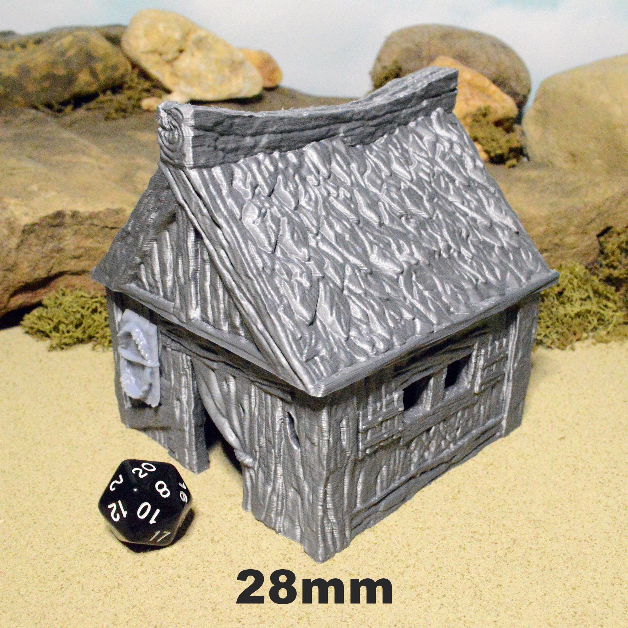 Fisherman's Hut 15mm 28mm 32mm for D&D Terrain Dnd | Etsy