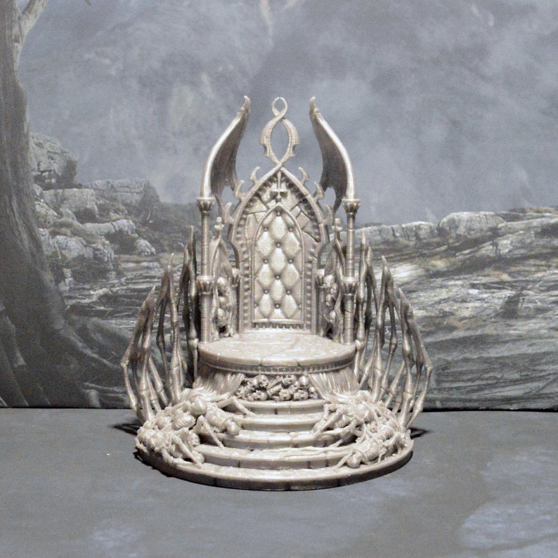 Shadow Throne 15mm 28mm 32mm for D&D Terrain Dnd Pathfinder - Etsy