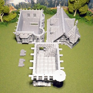 Governor's Mansion 28mm for D&D Terrain Dnd Pathfinder - Etsy