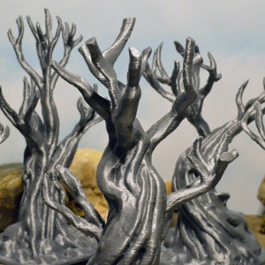 Dead Tree Forest 15mm 20mm 28mm 32mm for D&D Terrain, Leafless Trees ...