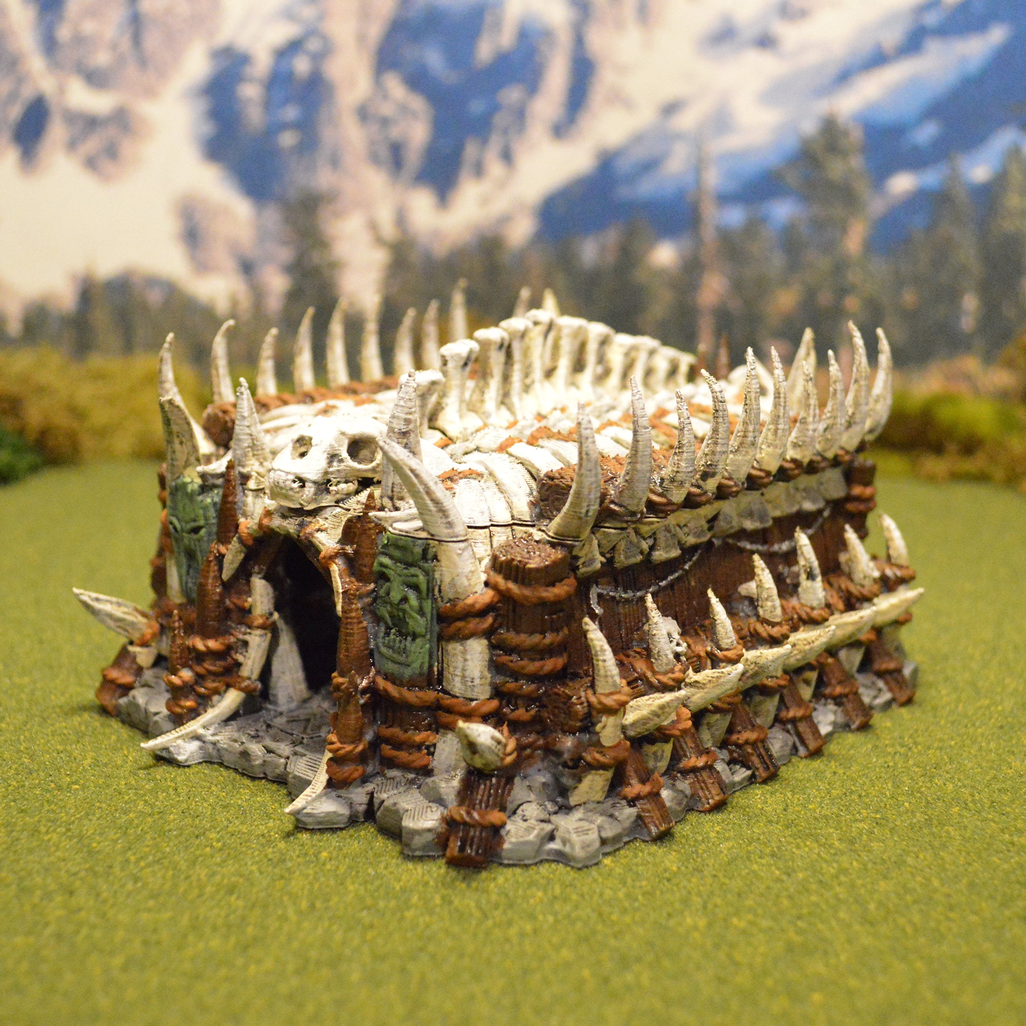 Toys & Games Orc House Warhammer 40k Terrain Pathfinder Terrain DnD ...