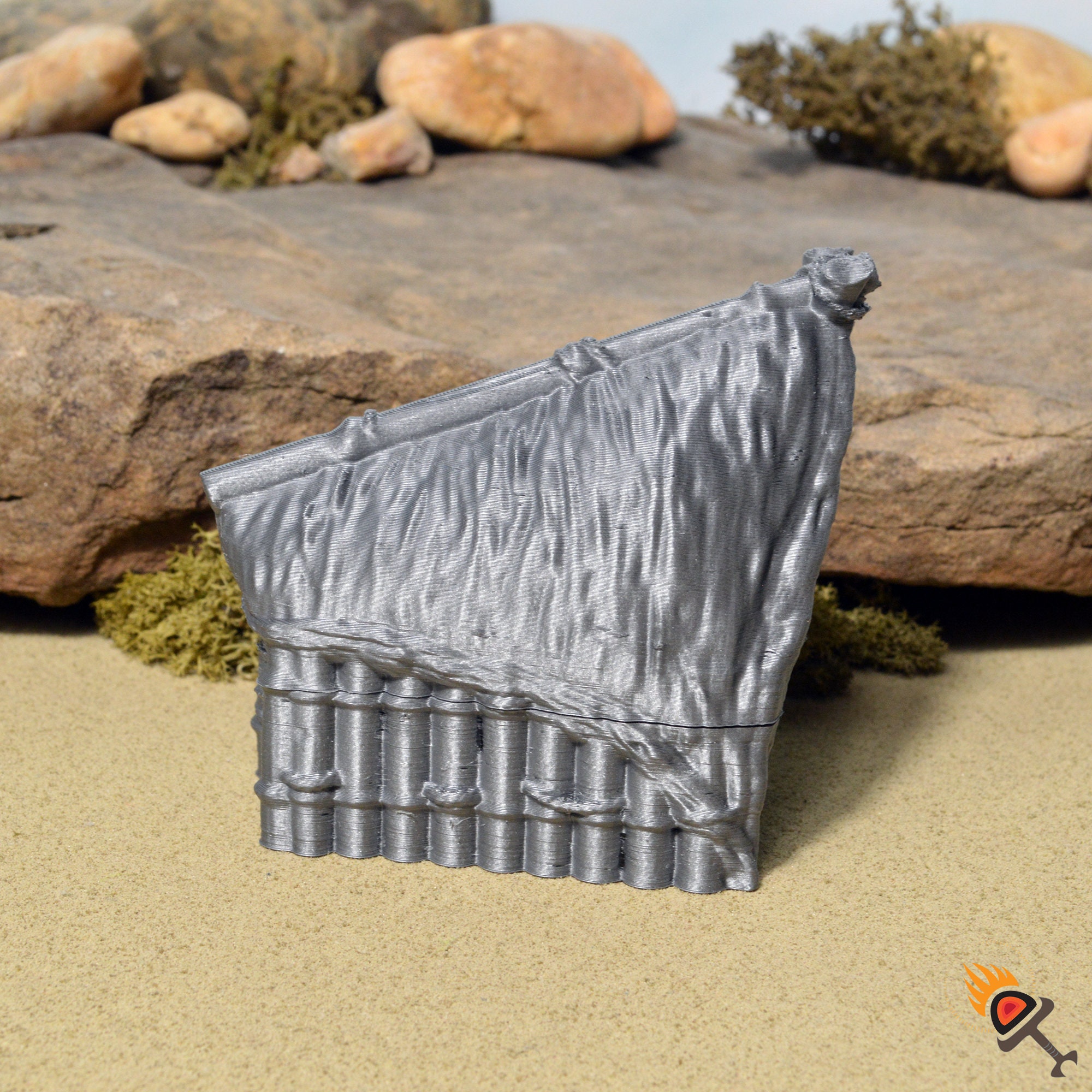 Bamboo Pavilion 15mm 28mm 32mm for D&D Terrain Dnd Pathfinder - Etsy