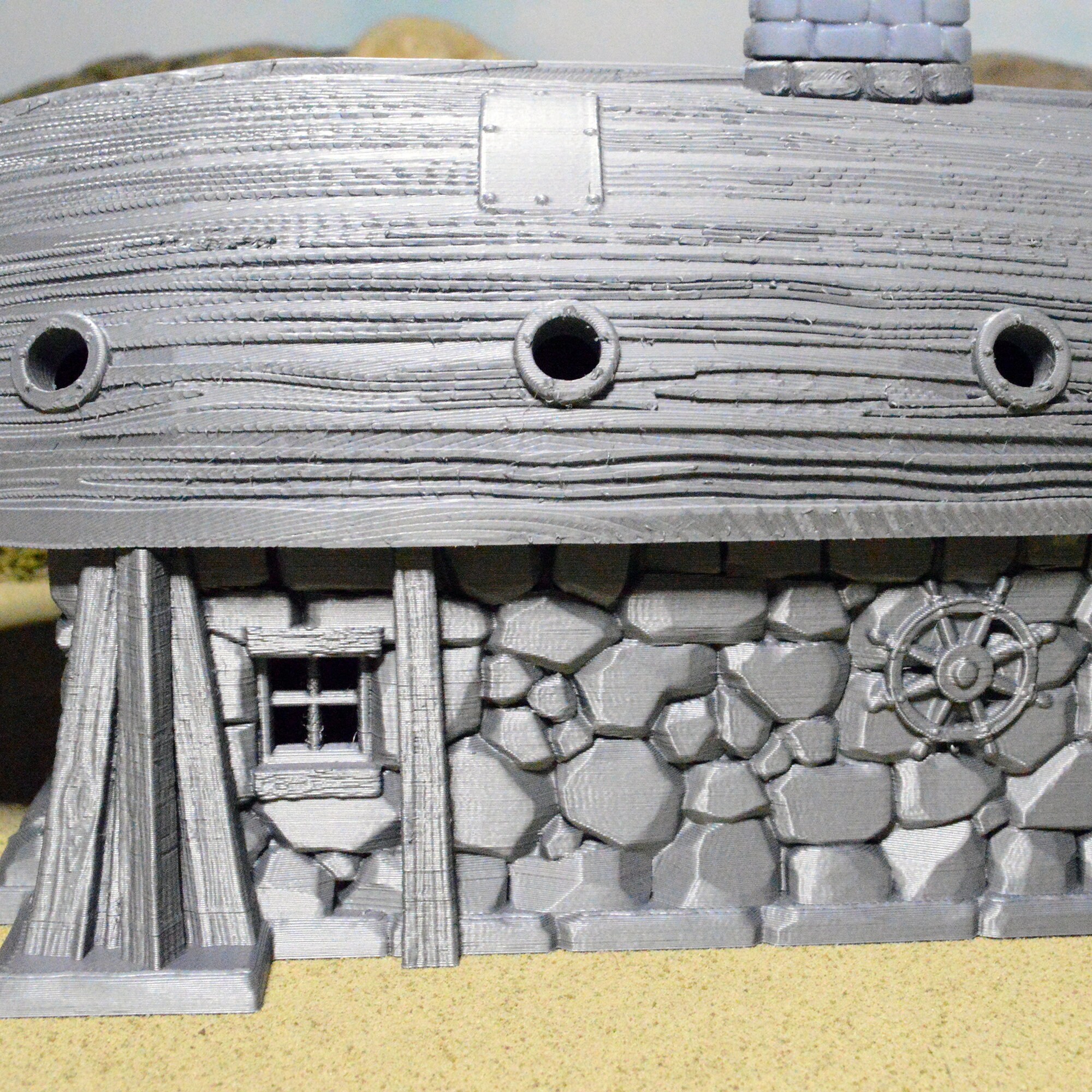 Boat House 15mm 28mm for D&D Terrain Dnd Pathfinder Pirate | Etsy