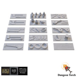 Market Stalls 28mm for D&D Terrain, Dnd Pathfinder Miniature Vendor ...