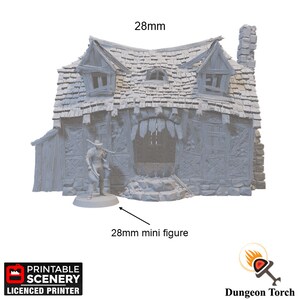 Mimic House 15mm 28mm 32mm for D&D Terrain, Dnd Pathfinder Ravenloft ...