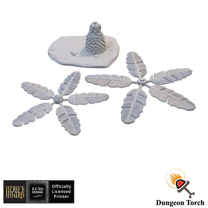 Miniature Palm Trees 15mm 28mm 32mm for D&D Terrain Dnd - Etsy