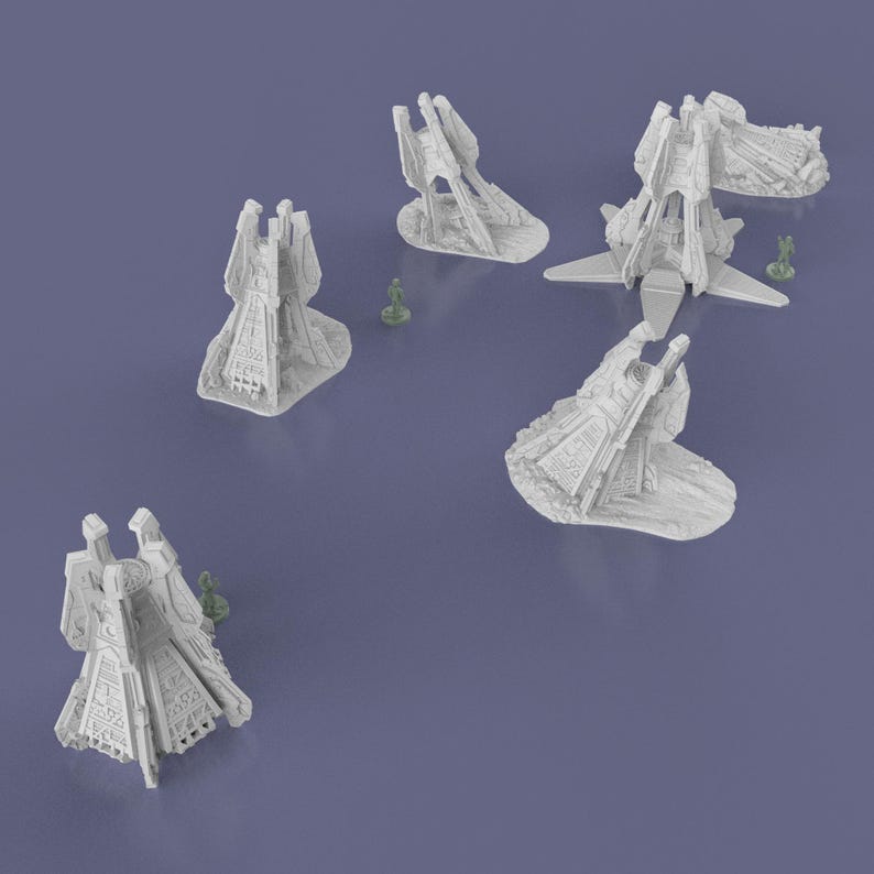 Landing Capsules for Tabletop Wargames 15mm-42mm - Etsy