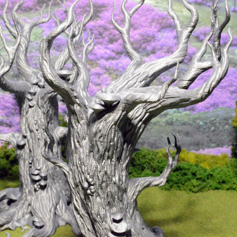 Gloomwood Trees 15mm 28mm for D&D Terrain Dnd Pathfinder | Etsy