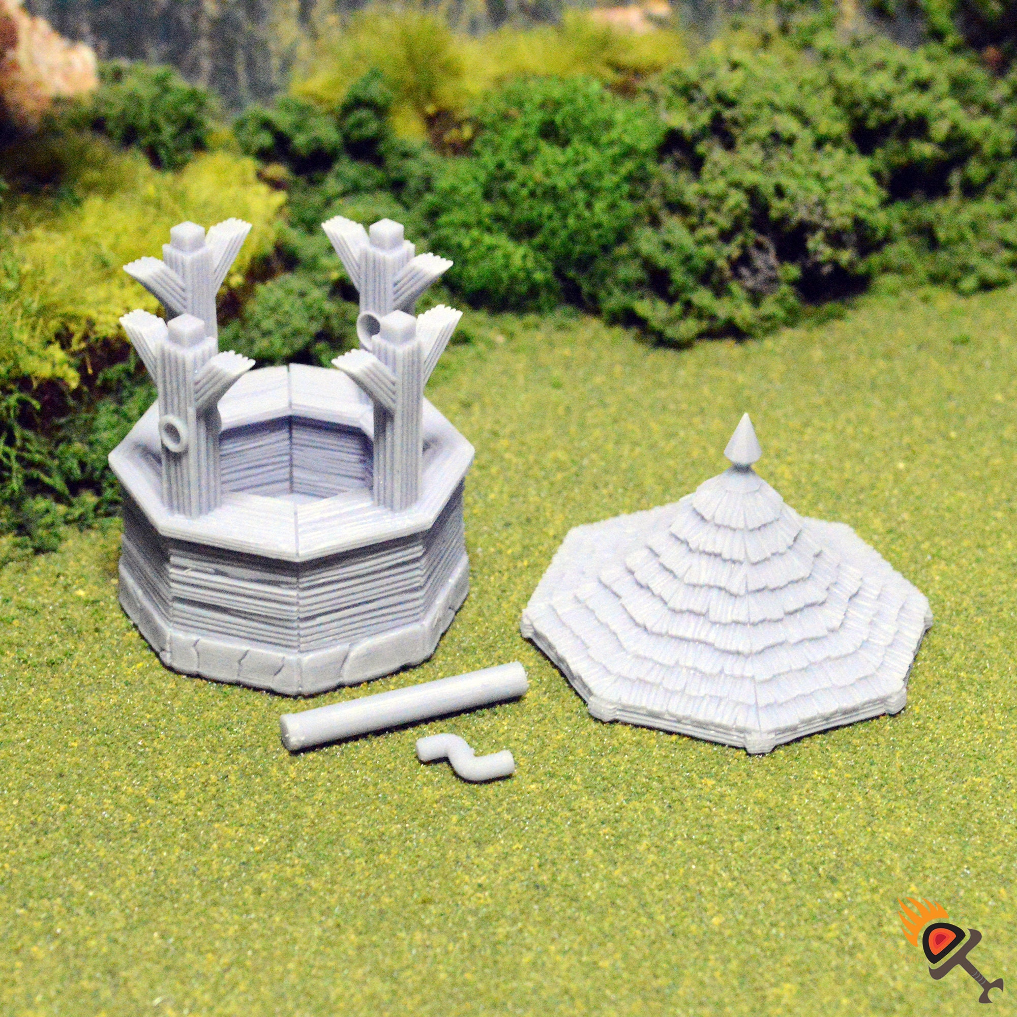 Miniature Water Well 15mm 28mm for D&D Terrain Dnd Pathfinder - Etsy