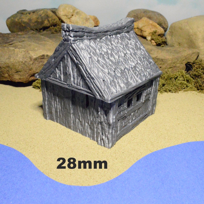 Fisherman's Hut 15mm 28mm 32mm for D&D Terrain Dnd | Etsy