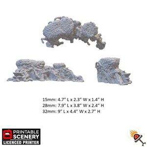 Miniature Jungle Roots for Dnd Swamp Terrain 15mm 28mm 32mm, Wild Roots ...