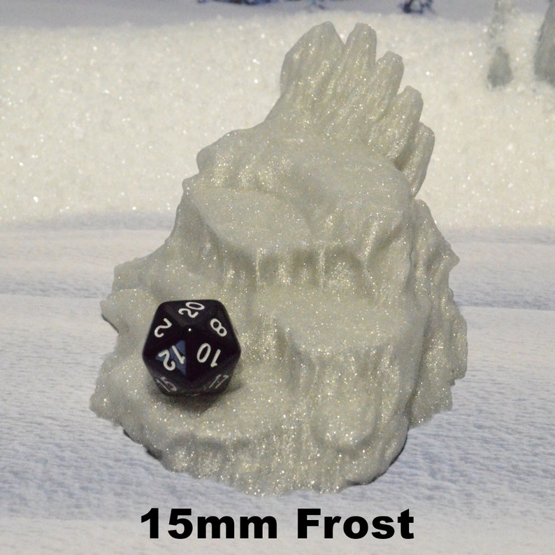 Ice Hill 15mm 28mm 32mm for D&D Icewind Dale Terrain Dnd - Etsy